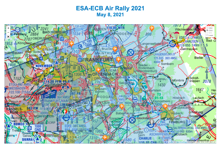 The 2021 ESA-ECB Air Rally - The Aeronaut